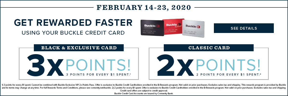 Buckle Credit Card - Manage your account